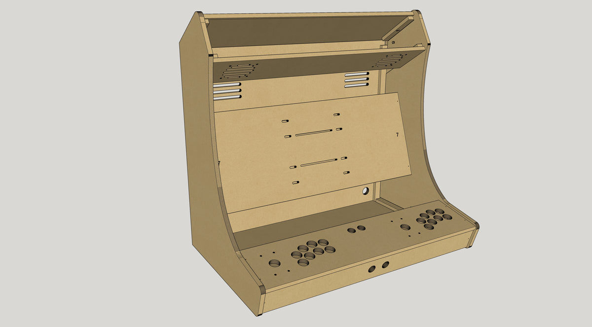 Bartop Arcade Cabinet Kits – LEP1 Customs