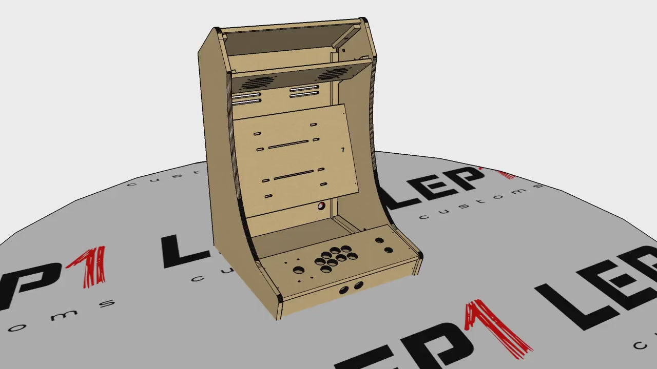 Bartop Arcade Cabinet Kits – LEP1 Customs