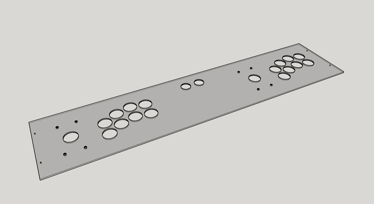 Acrylic Control Panel Cover for LVL32J Series Upright – LEP1 Customs